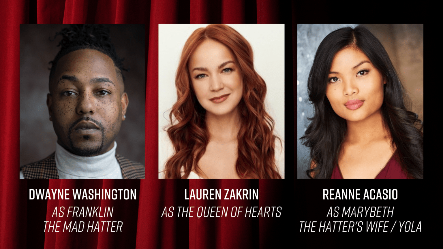 Dwayne Washington, Reanne Acasio and Lauren Zakrin To Star in World ...